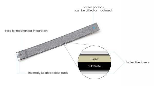 Reliable piezoelectric benders
