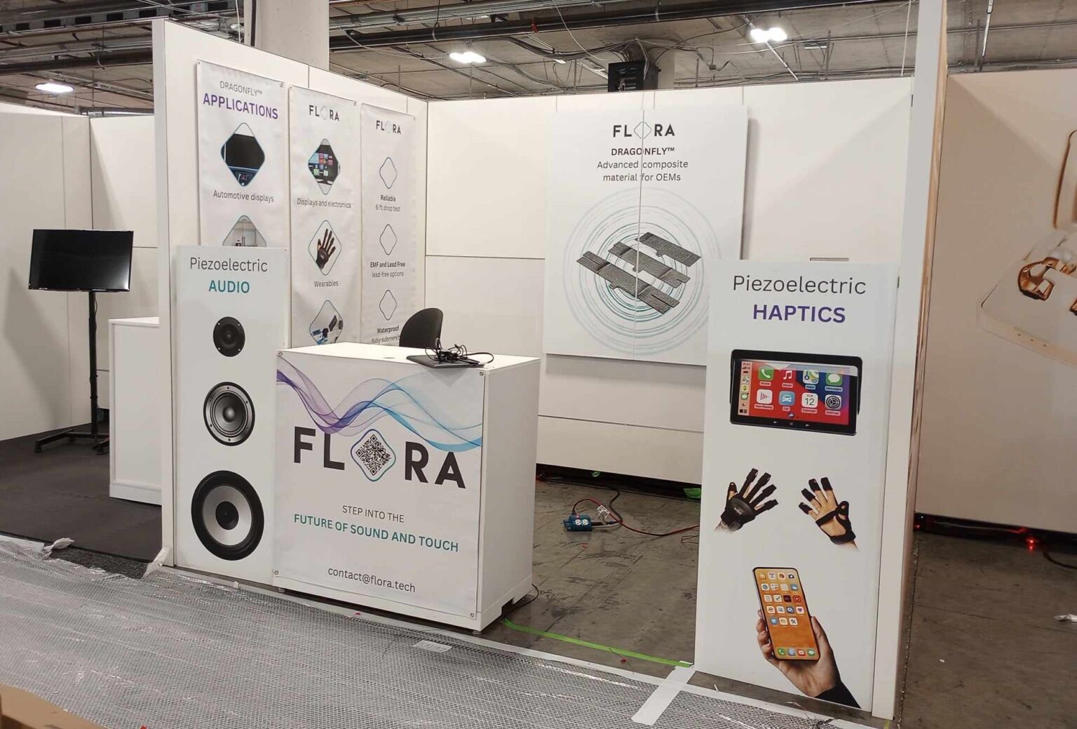 FLORA - Advanced piezo composite materials
